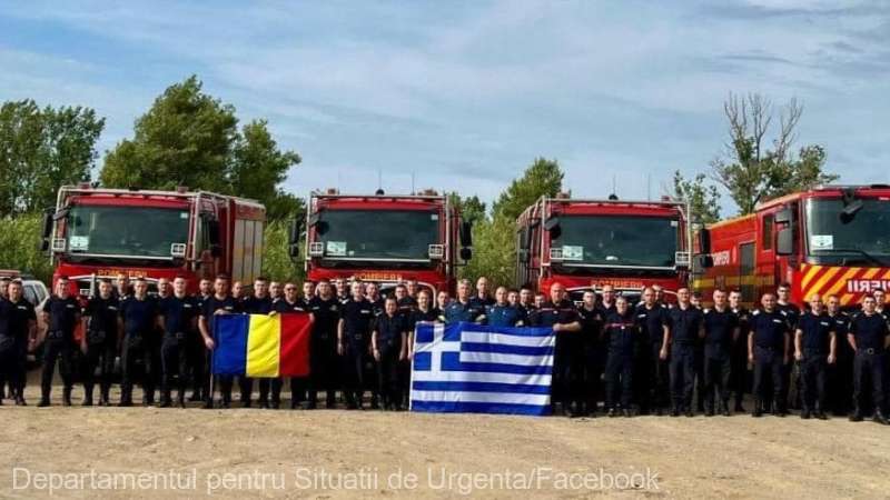 DSU: 40 de pompieri români au ajuns în Franţa pentru a sprijini lupta ...